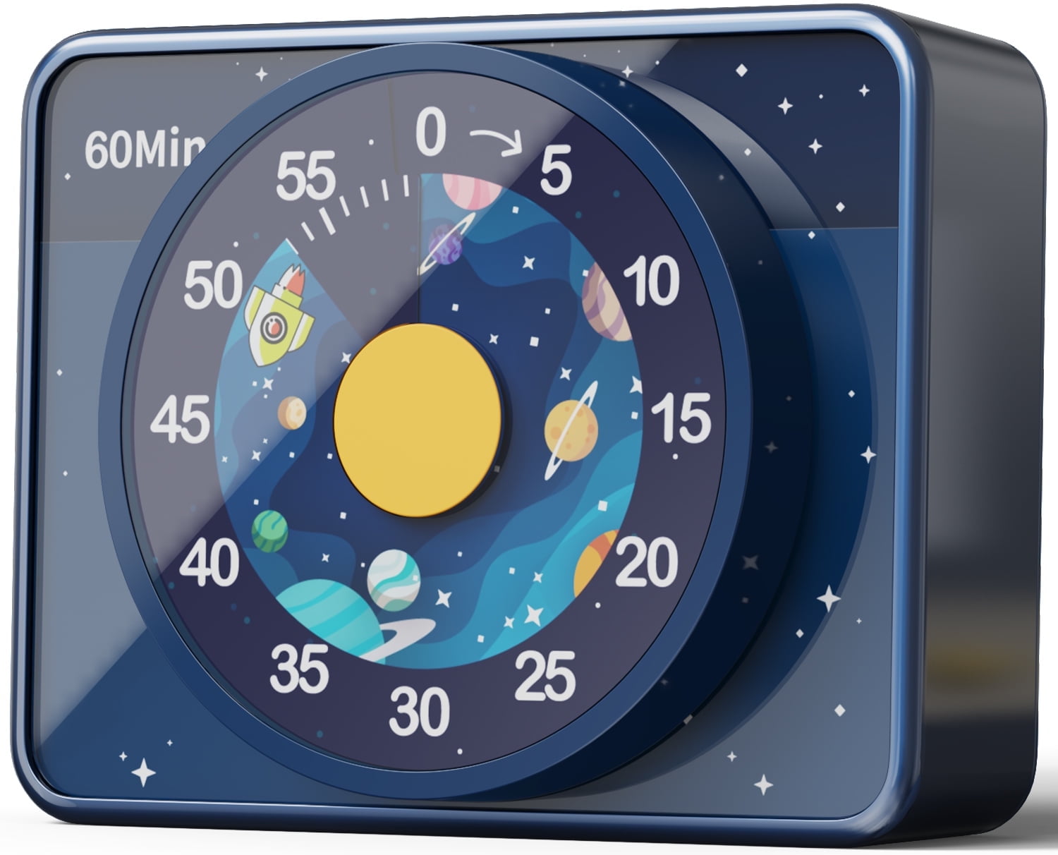 VOCOO Visual Timer - 60 Minute Countdown Mechanical Digital Egg Timer ...