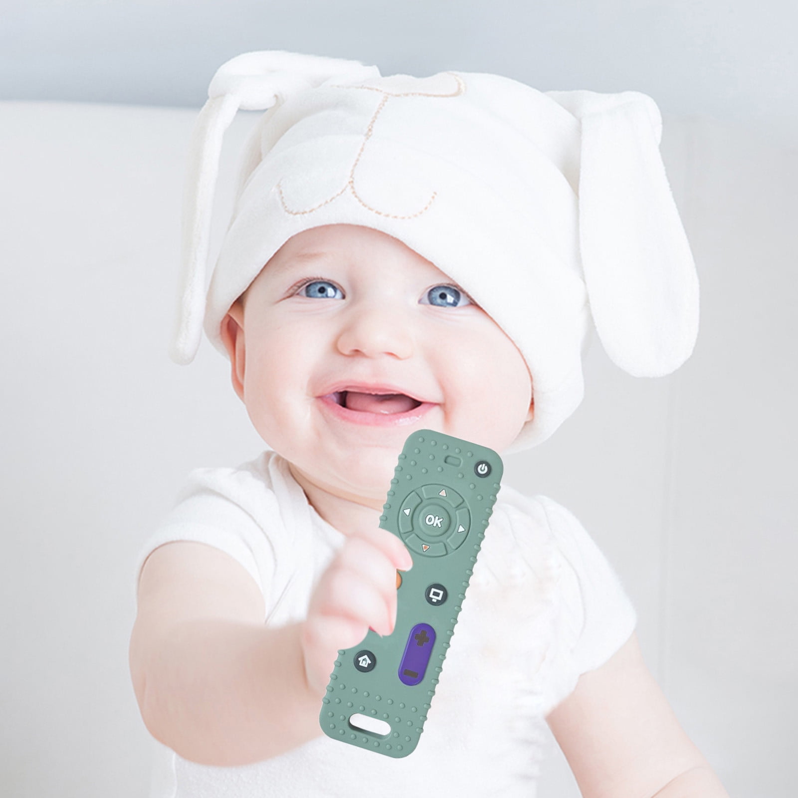 Silicone Baby Teether Toys for Toddlers, Educational Sensory Chew Toys ...