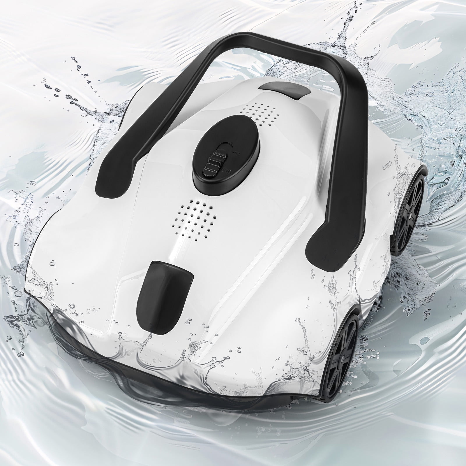 Smart Wireless Pool Cleaning Robot - Advanced Dirt Suction, Automatic Operation, Efficient ...