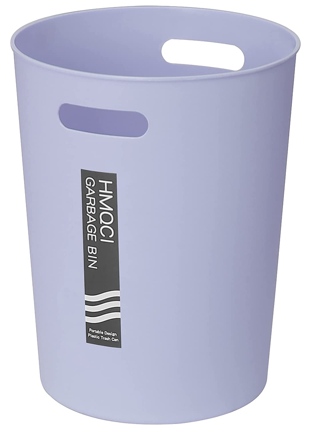 VOGRYE Tiny Size Round Plastic Wastebasket, 1.5 Gallon Small Trash Can ...