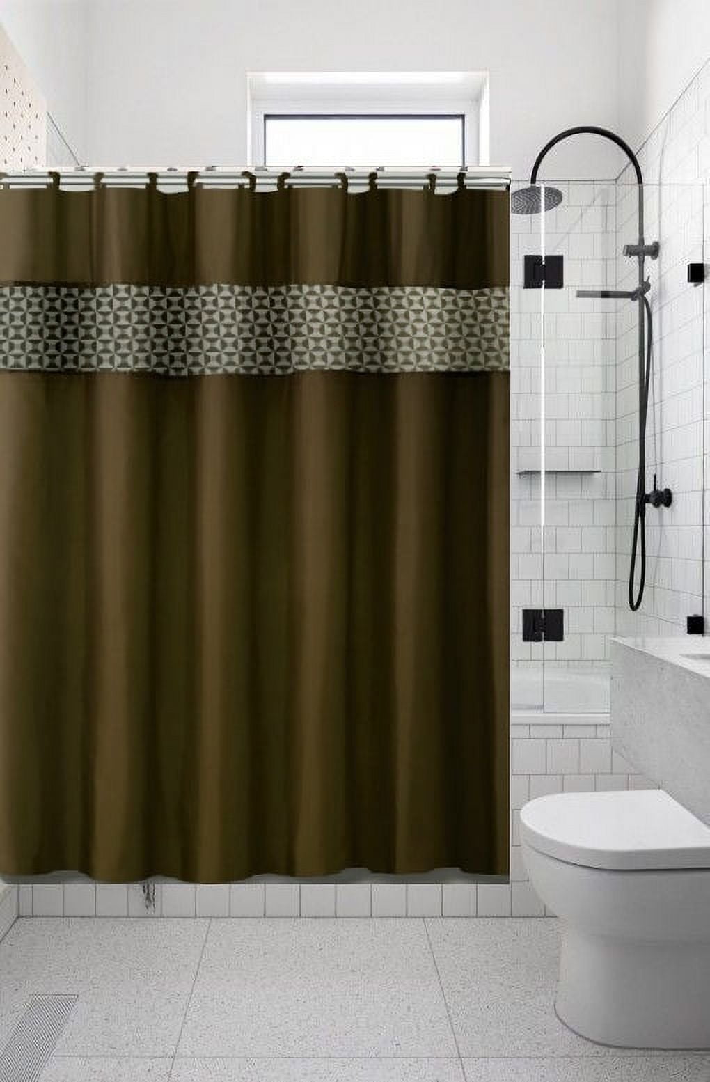 VOGUE STYLISH 13PC SAMI BROWN Hotel Desing Collection Bathroom Shower ...