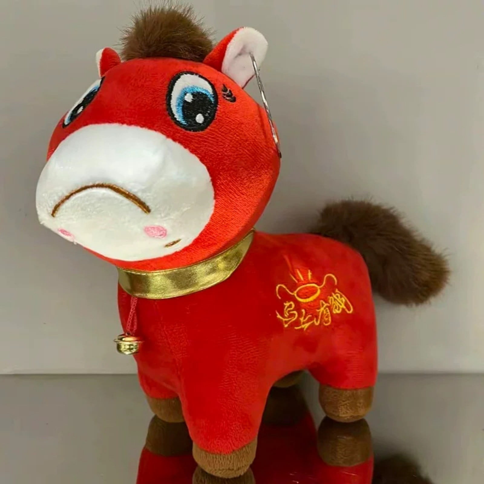VOGUES Year Of The Horse 2026 Plush, Crying Horse Plush Figurine The ...
