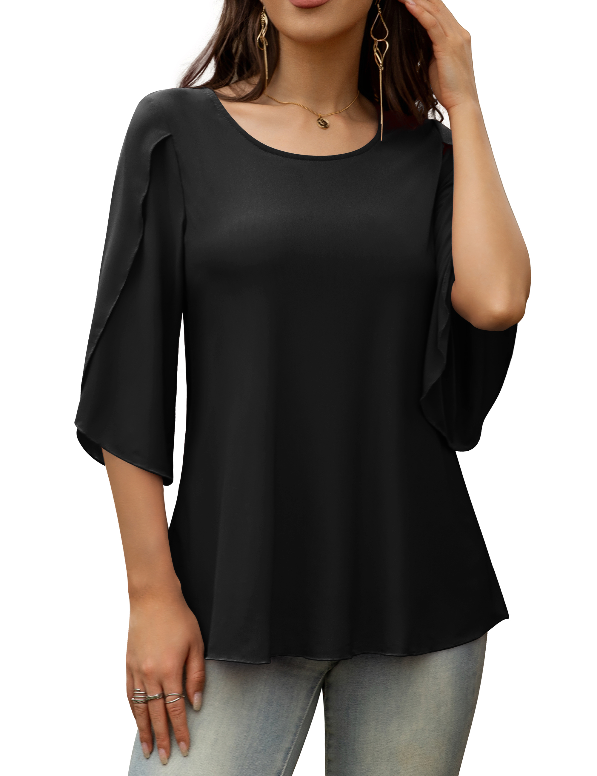 No Boundaries Women's Draped Neck Chainmail Halter Top, Black - Walmart.com