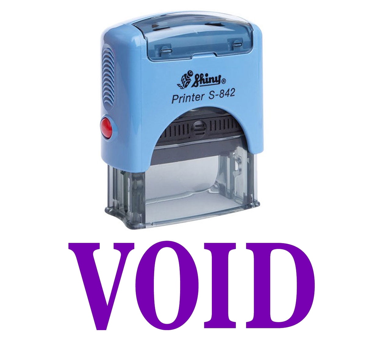 VOID Self Inking Rubber Stamp Office Stationary Custom Shiny Stamp ...