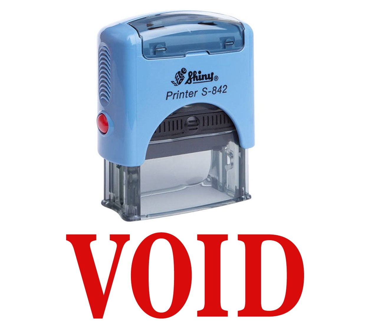 VOID Self Inking Rubber Stamp Office Stationary Custom Shiny Stamp ...