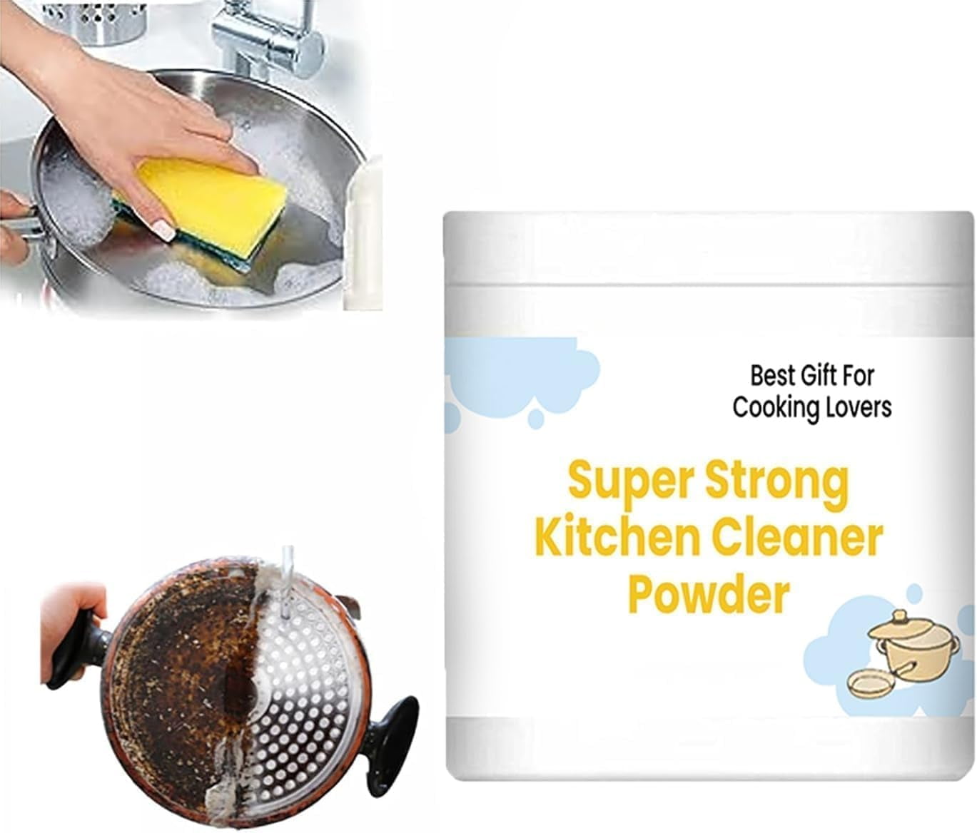 VOKSODHCK Super Strong Kitchen Cleaner, 2024 Powerful Kitchen All ...