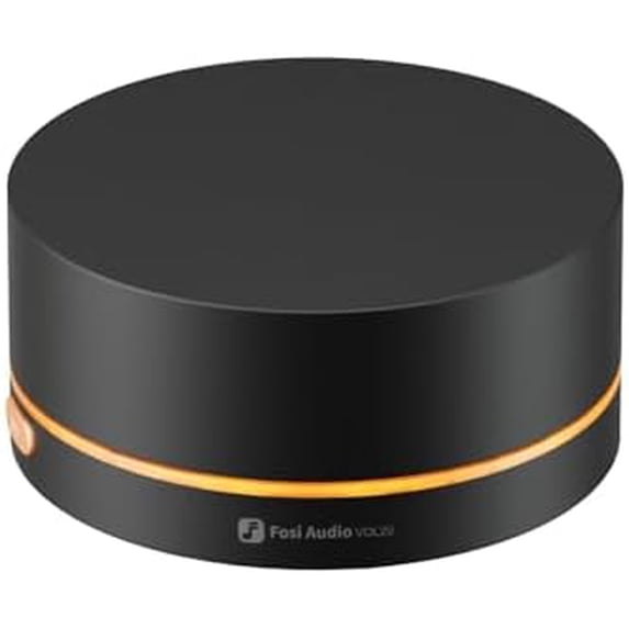 VOL20 Black Bluetooth Volume Control Knob, USB Multimedia Controller ...