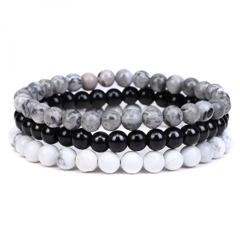 VOLALO Shield Your Aura | Healing Crystal Bracelet Stack | 4mm ...