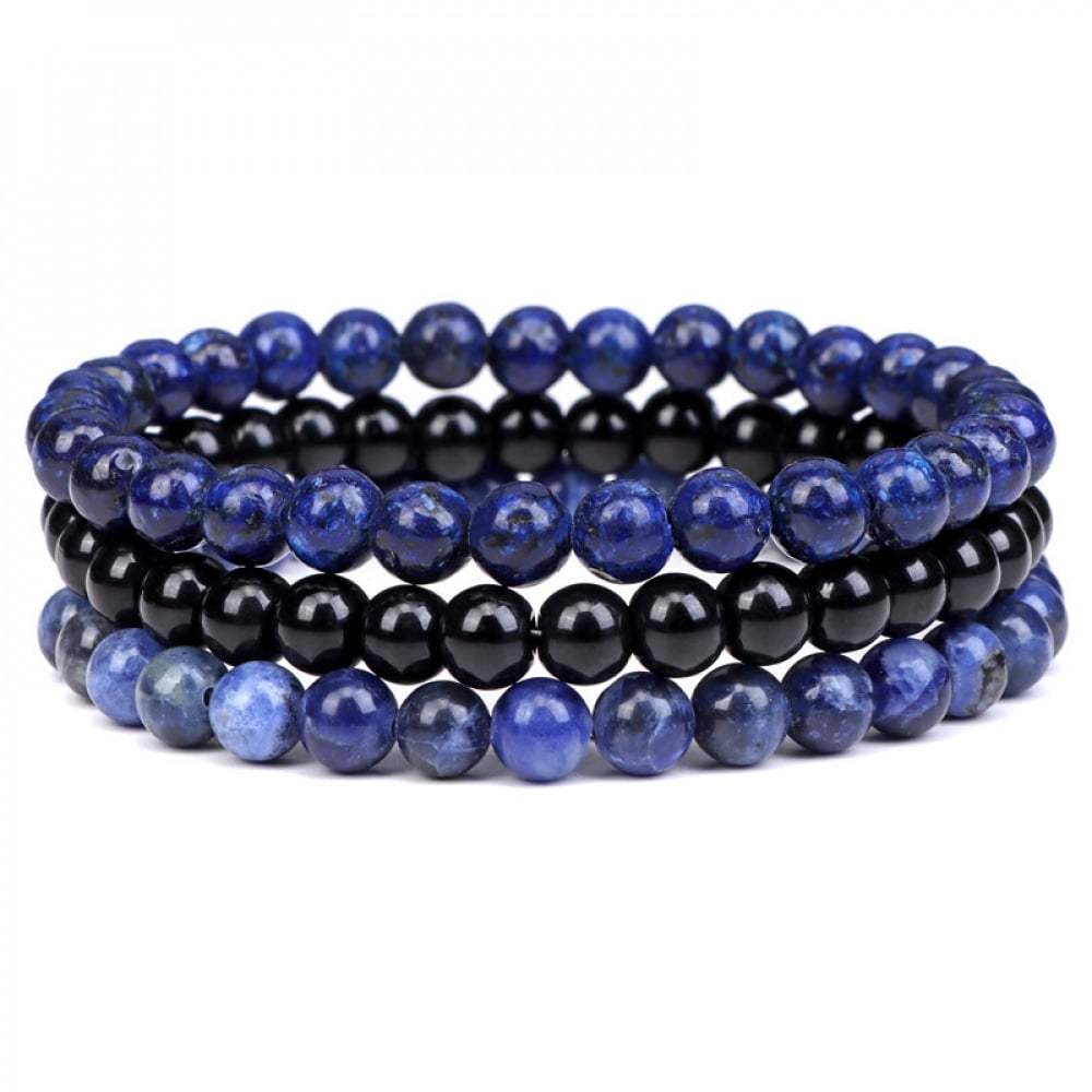 VOLALO Shield Your Aura | Healing Crystal Bracelet Stack | 4mm ...