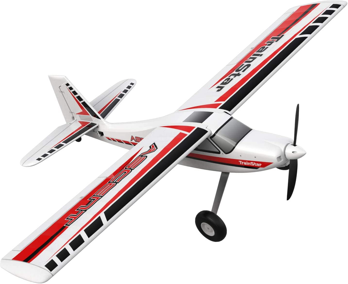 VOLANTEXRC Remote Control Airplane TrainStar Ascent Electric RC Trainer ...