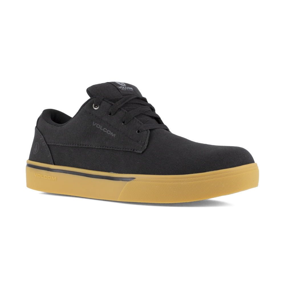 VOLCOM Workwear Mens Composite Toe ESD Skate Shoes Black/Gum VM30117 ...