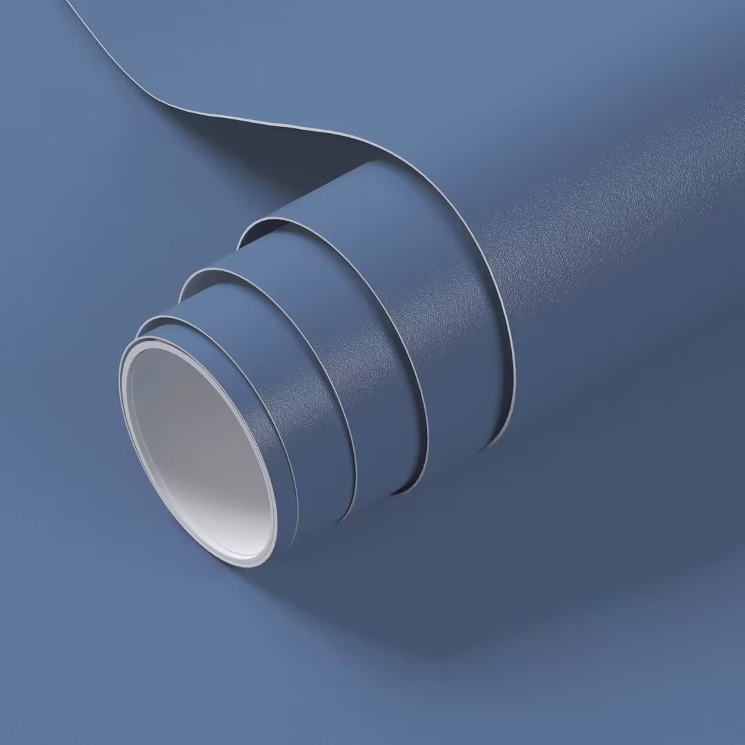 VOLEAAR Blue Contact Paper, 15.7 x 196 Inches, Peel and Stick ...