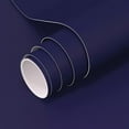 VOLEAAR Dark Blue Contact Paper 15.7 x 196 Inches Pure Blue Peel and ...