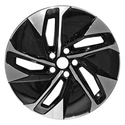 VOLKSWAGEN ID4 Wheel 2021 19" Factory OEM Black 560-95224 - Walmart.com