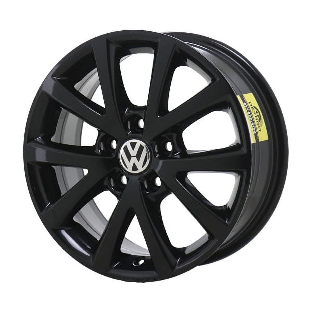 VOLKSWAGEN Factory OEM Wheel Rim 2006 - 2019 JETTA GLOSS BLACK (Not ...