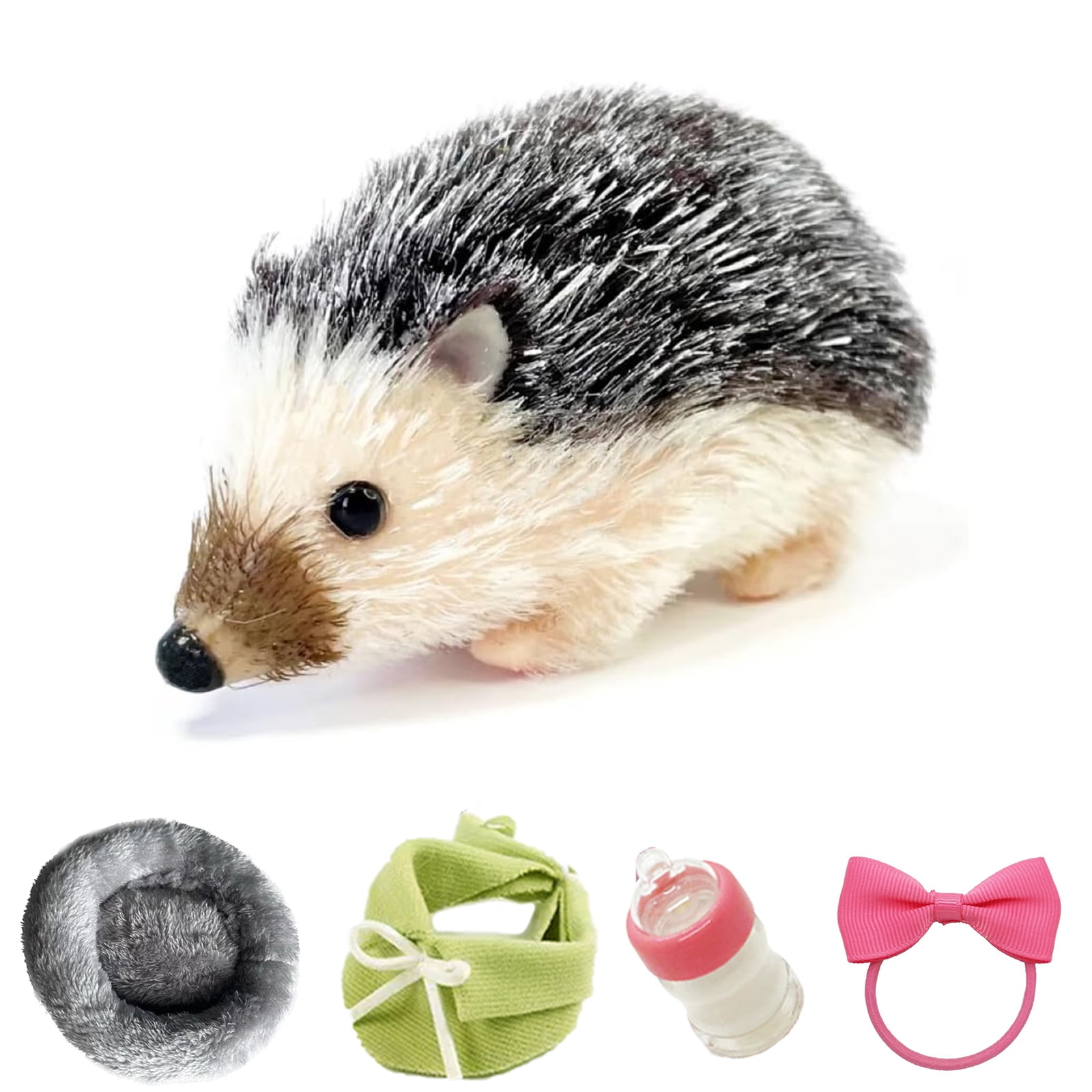 VOLOBE 5 Inches Silicone Hedgehog, Realistic Silicone Animal as ...