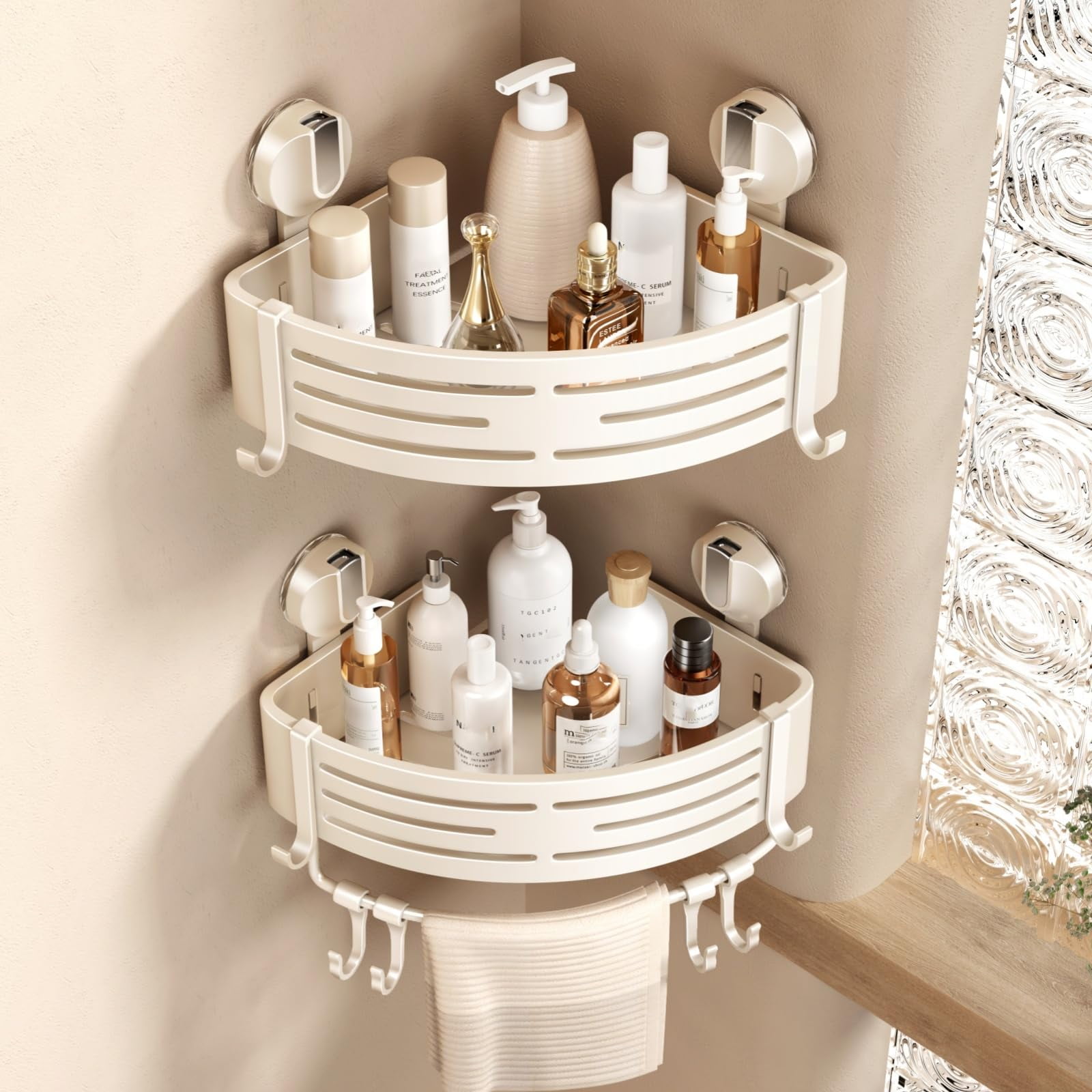 Towel Bar Shower Caddy