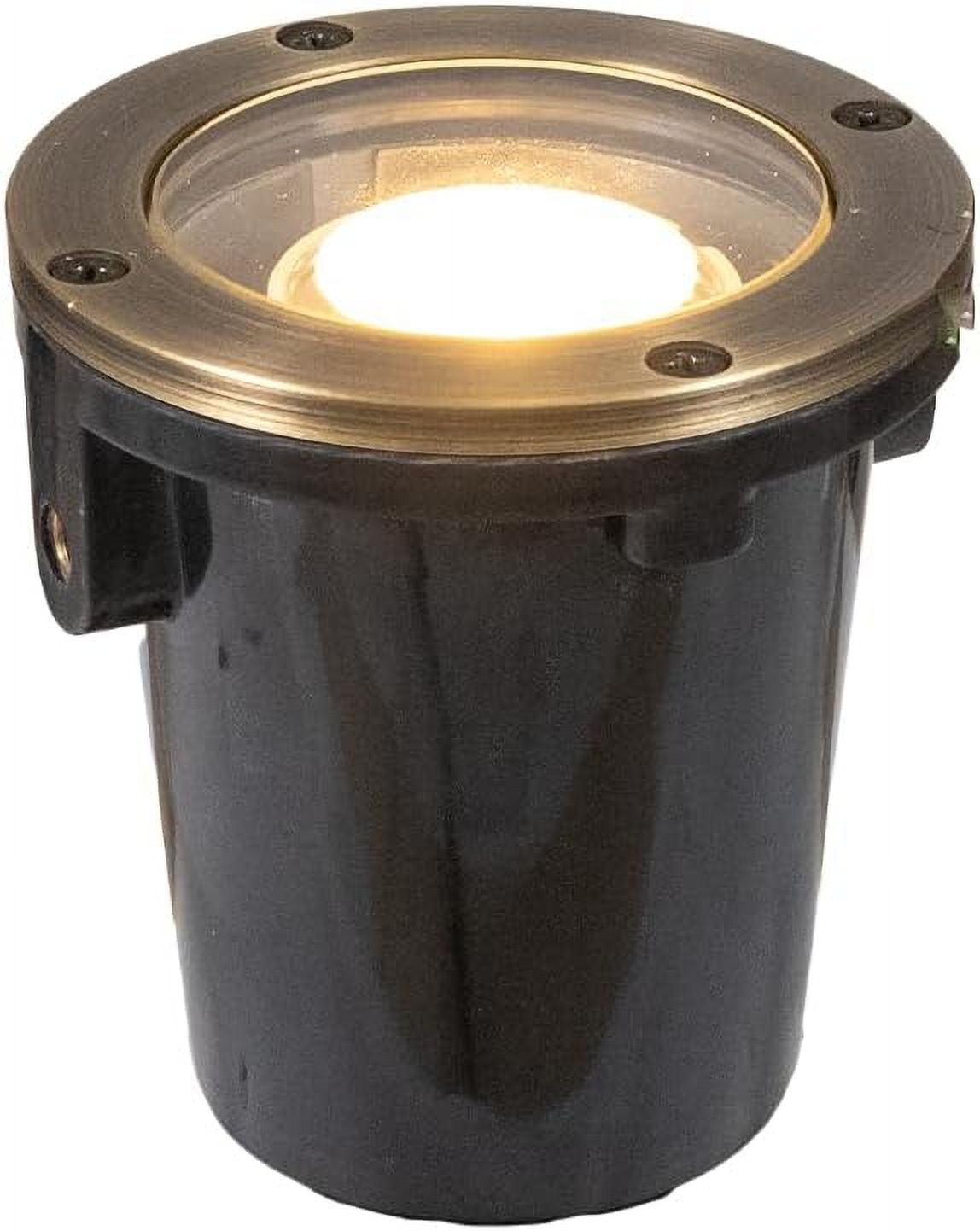 VOLT 12V 3-in-1 Waterproof IP68 Mini in-Grade Light with Brass Top ...