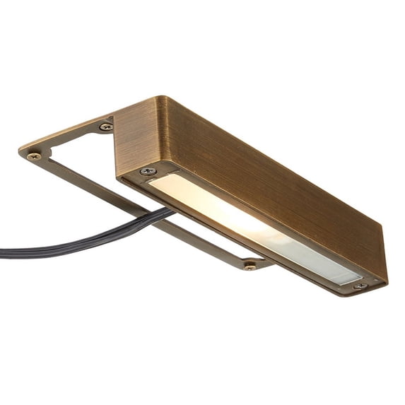 VOLT 12V Cast Brass Hardscape Light with LED Bulb - Walmart.com