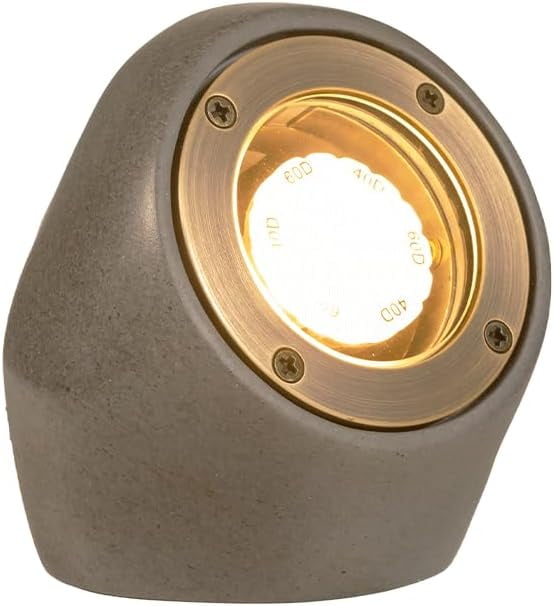 VOLT 12V Decorative Rock Outdoor Spotlight (Gray) for Low Voltage ...