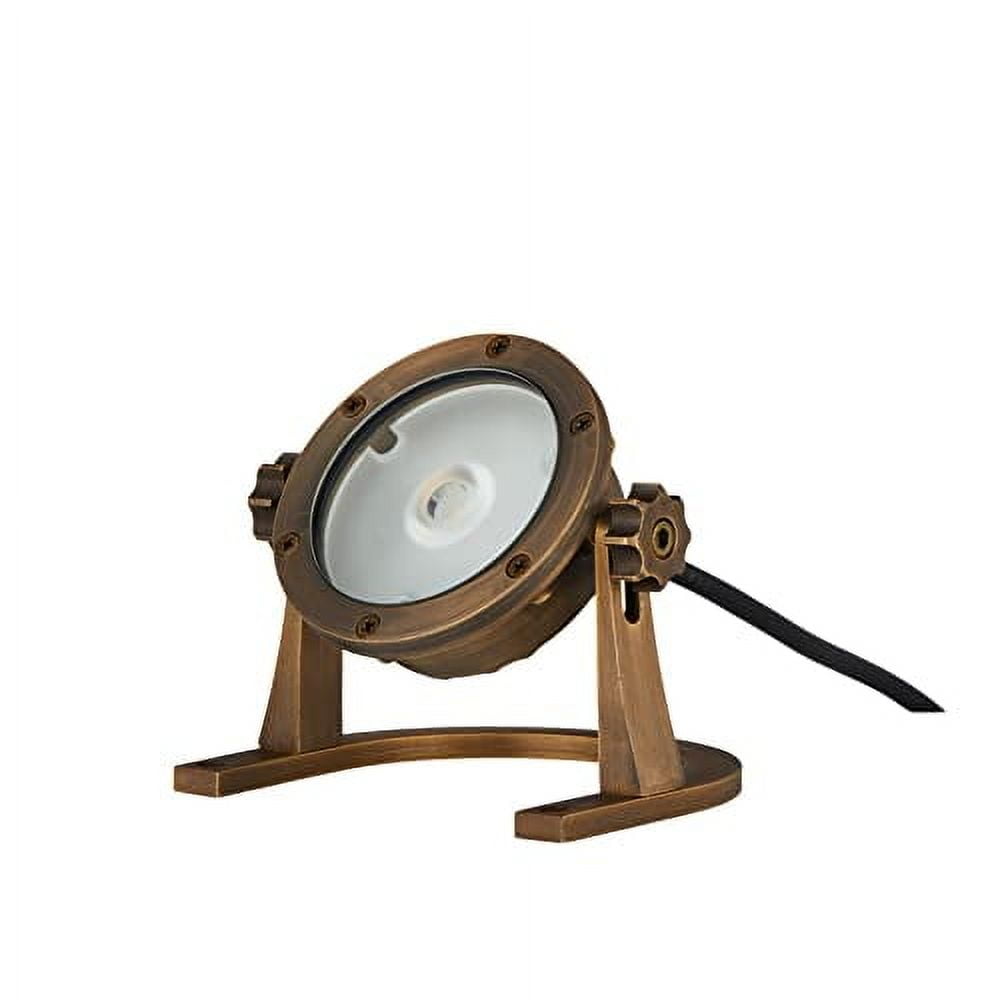 VOLT 12V IP68 Cold Forged Brass (Bronze) RGBW Color Changing LED ...