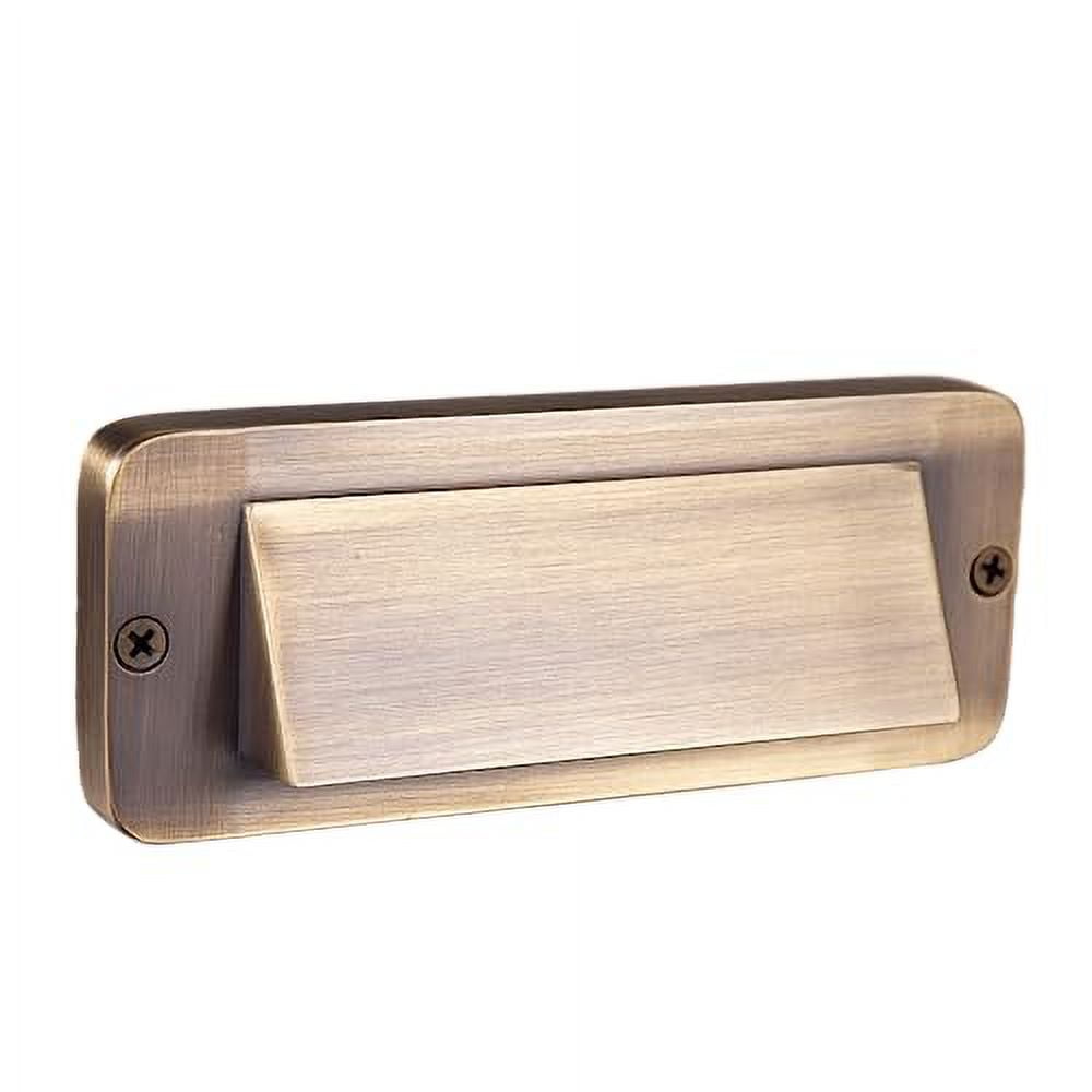 VOLT Cast Brass 12V 3W 2700K Warm White Mini Thin LED Hooded Outdoor ...