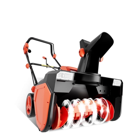 Yard Machines 21" Single-Stage Gas Powered Snow Blower with 123cc ...