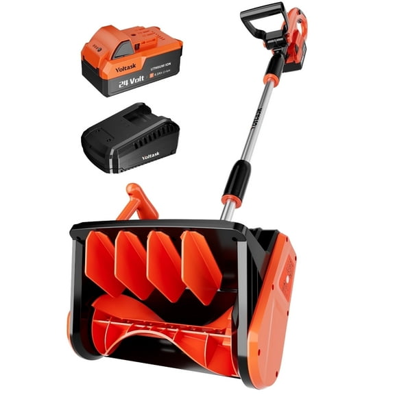 Cordless Snow Shovel, Cordless Snow Blower, Battery Snow Blower with ...