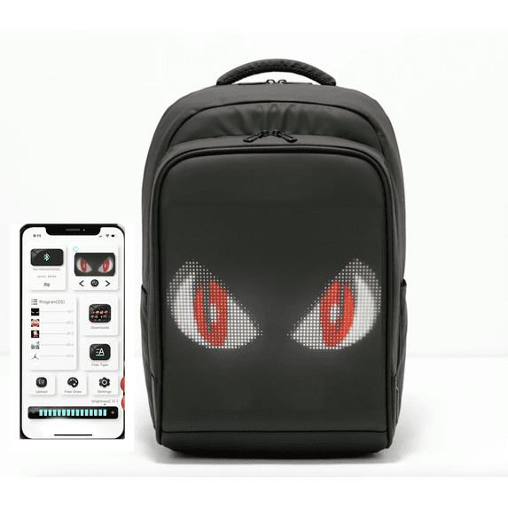 VOLTEFY Led Backpack with Programmable Screen,Motorcycle Backpack with ...