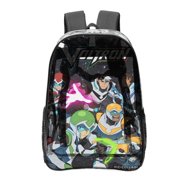 VOLTRON Legendary Defender Transparent Backpack - Guard Dog Security ...