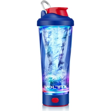 Sports Water Bottle, Protein Shaker Cup, 500ml Leak-Proof Mixing Bottle with Built-In Stirrer ...
