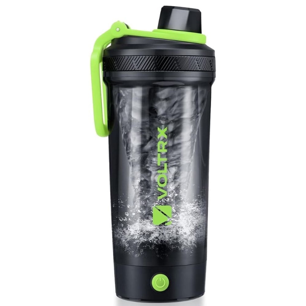VOLTRX, Gallium Electric Protein Blender Shaker, 24oz, Avocado Green ...