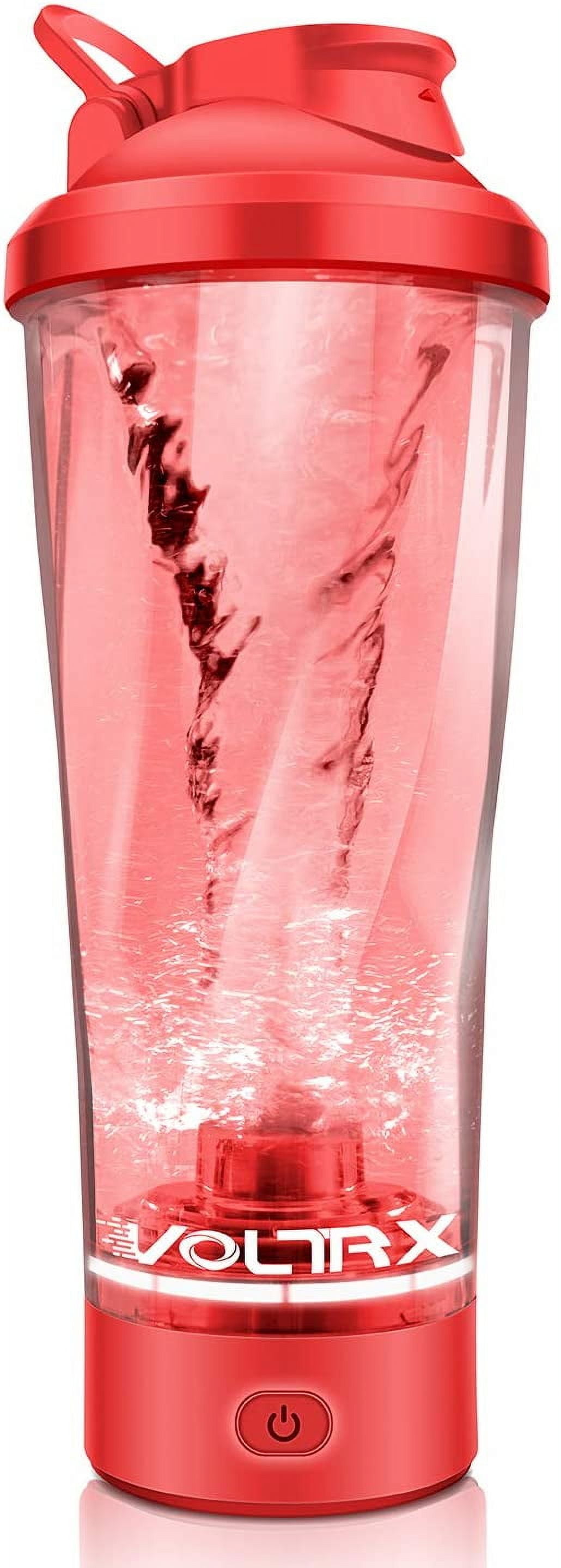 VOLTRX Premium Electric Protein Shaker Bottle, Made with Tritan - BPA Free - 24 oz Vortex ...
