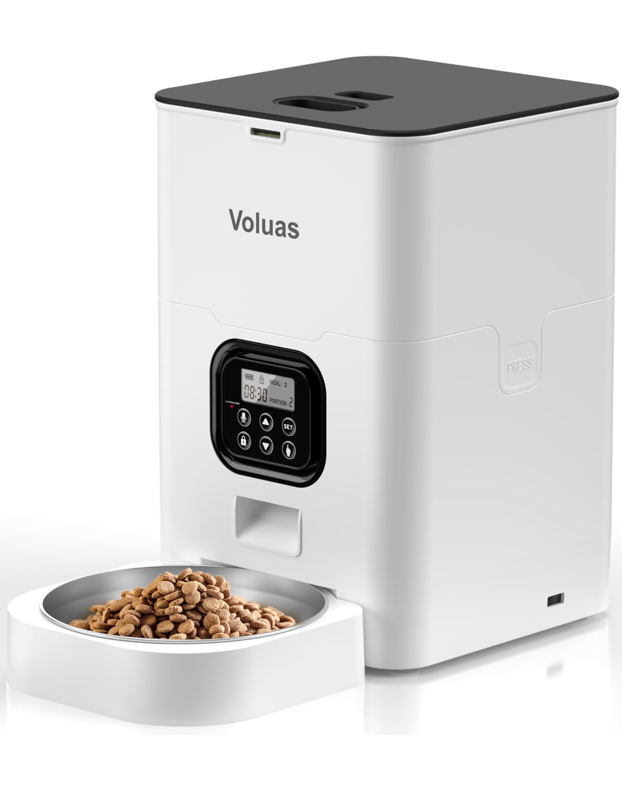 VOLUAS Automatic Cat Feeders XEF1 - Timed Pet Feeder for Cats and Dogs ...