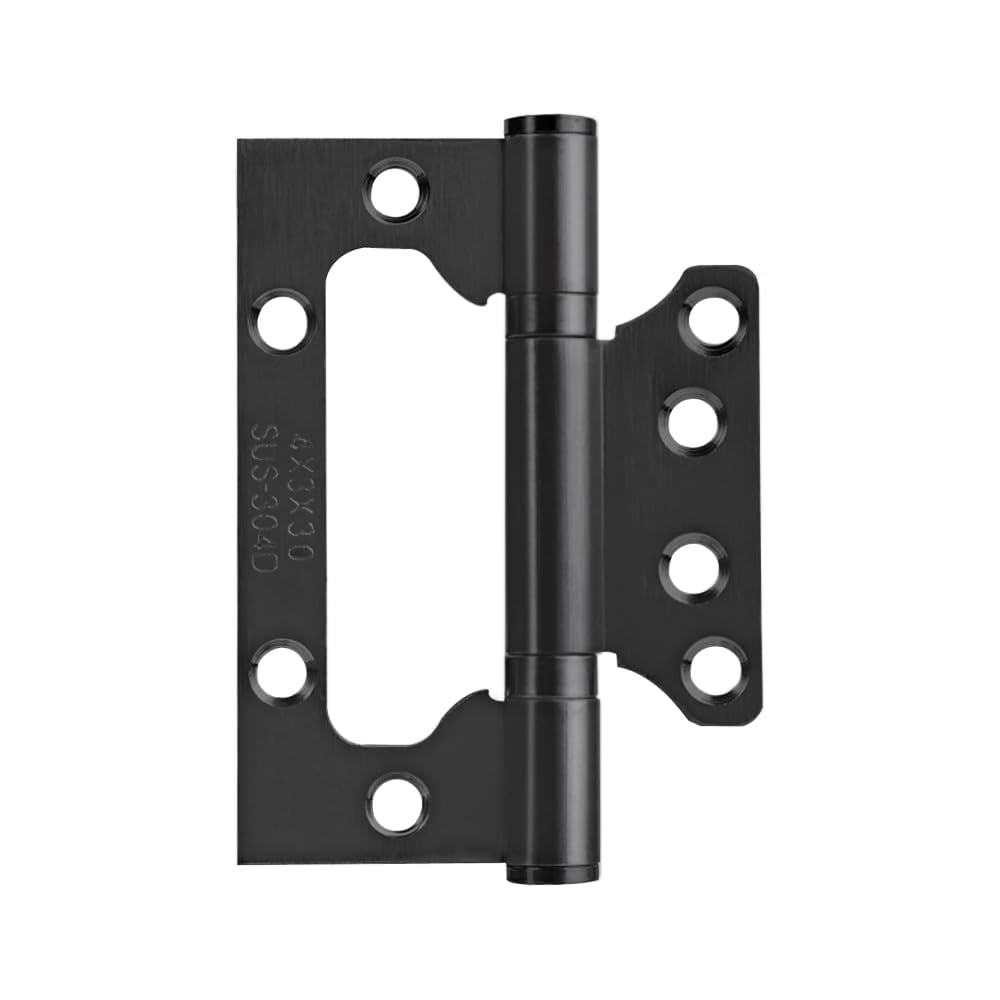VOLUKA 12 Pack Non-Mortise Door Hinges - Easy to Install, 4" × 3 ...