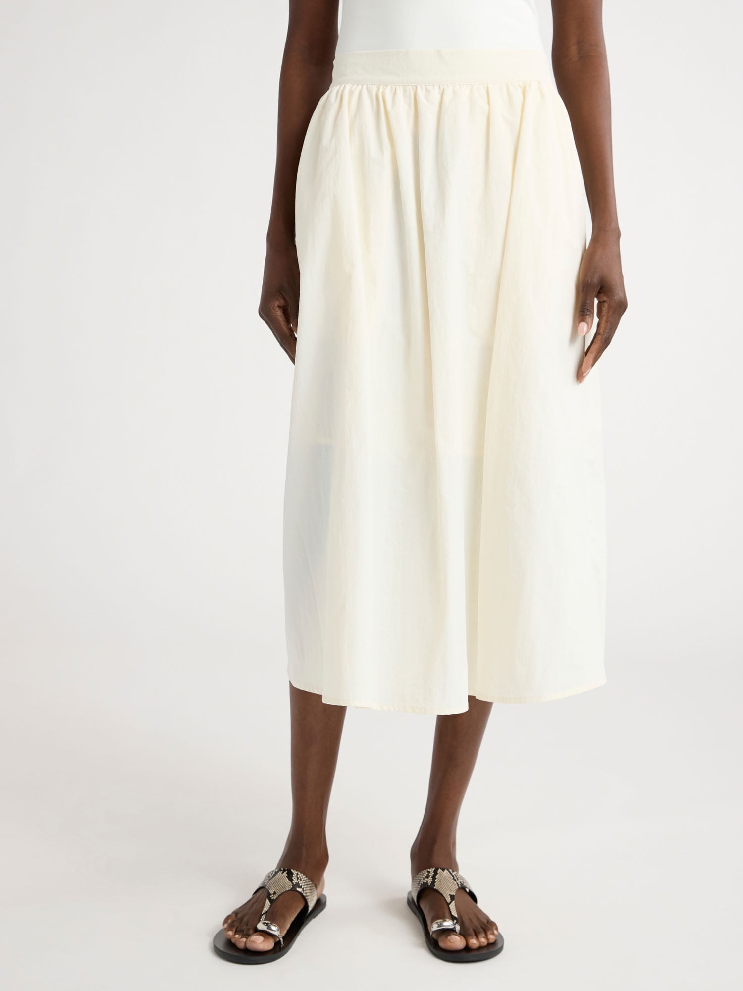 Scoop Women’s and Women's Plus Volume A-line Skirt, Sizes XS-4X ...