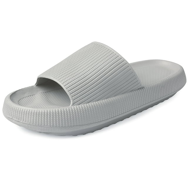 VONMAY Unisex Lightweight Slides Sandals with Thick Soft Non-Slip Sole ...