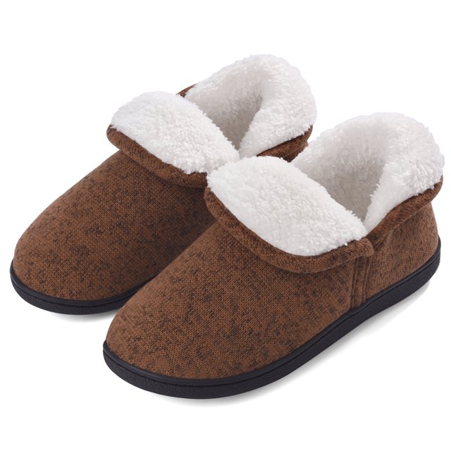 VONMAY Women's Fuzzy Slippers Booties Indoor Outdoor House Shoes - Walmart.com