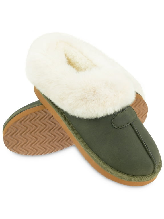 Fotbe Cute Squirrel Pattern Women's Fuzzy Slippers Plush Slippers ...