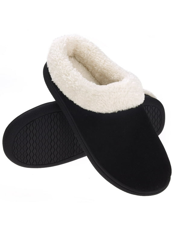 Fotbe Cactus 1 Pattern Women's Fuzzy Slippers Plush Slippers Fluffy Winter House Shoes Indoor ...