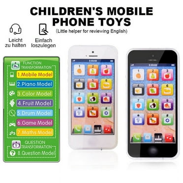 SHANNA Kids Smart Phone for Boys Girls 3-12 Year Old, Toddler Kid Smart ...