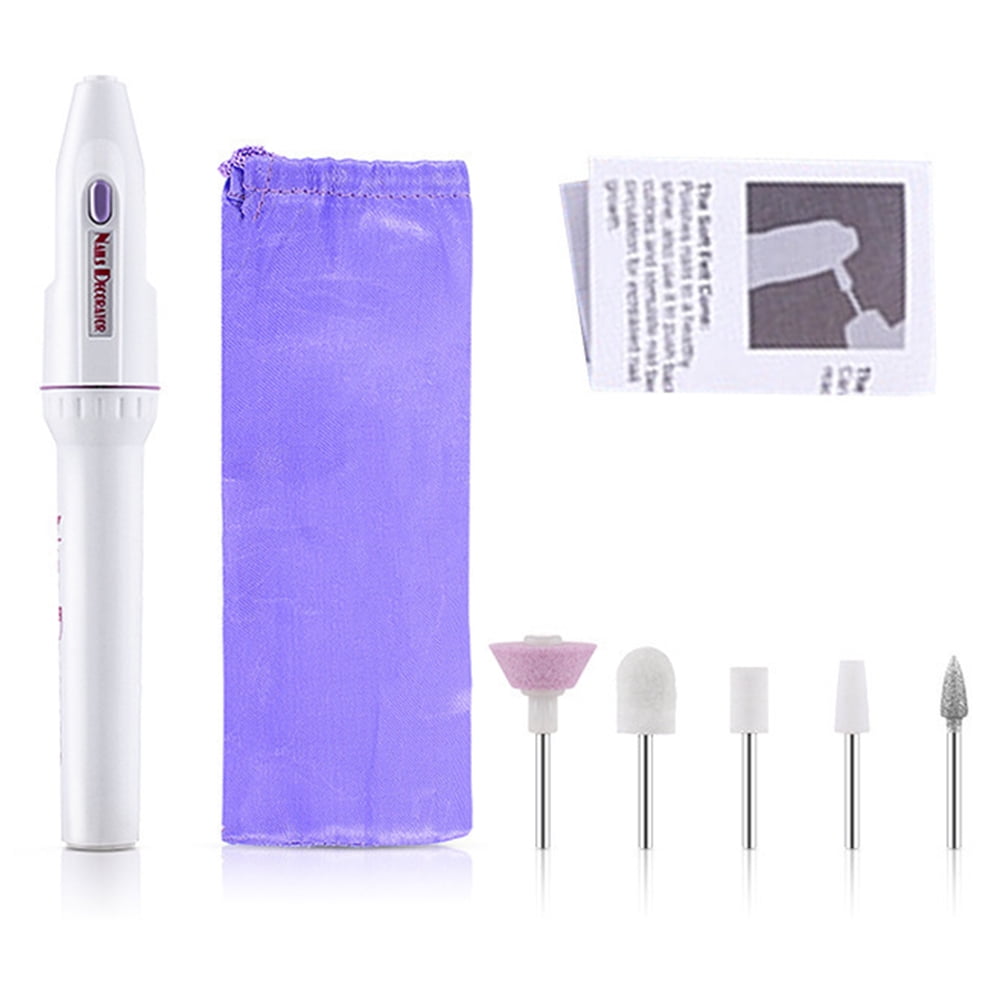 VONTER Manicure Drill 5-in-1, Electric File Drill Nail Art Polisher ...