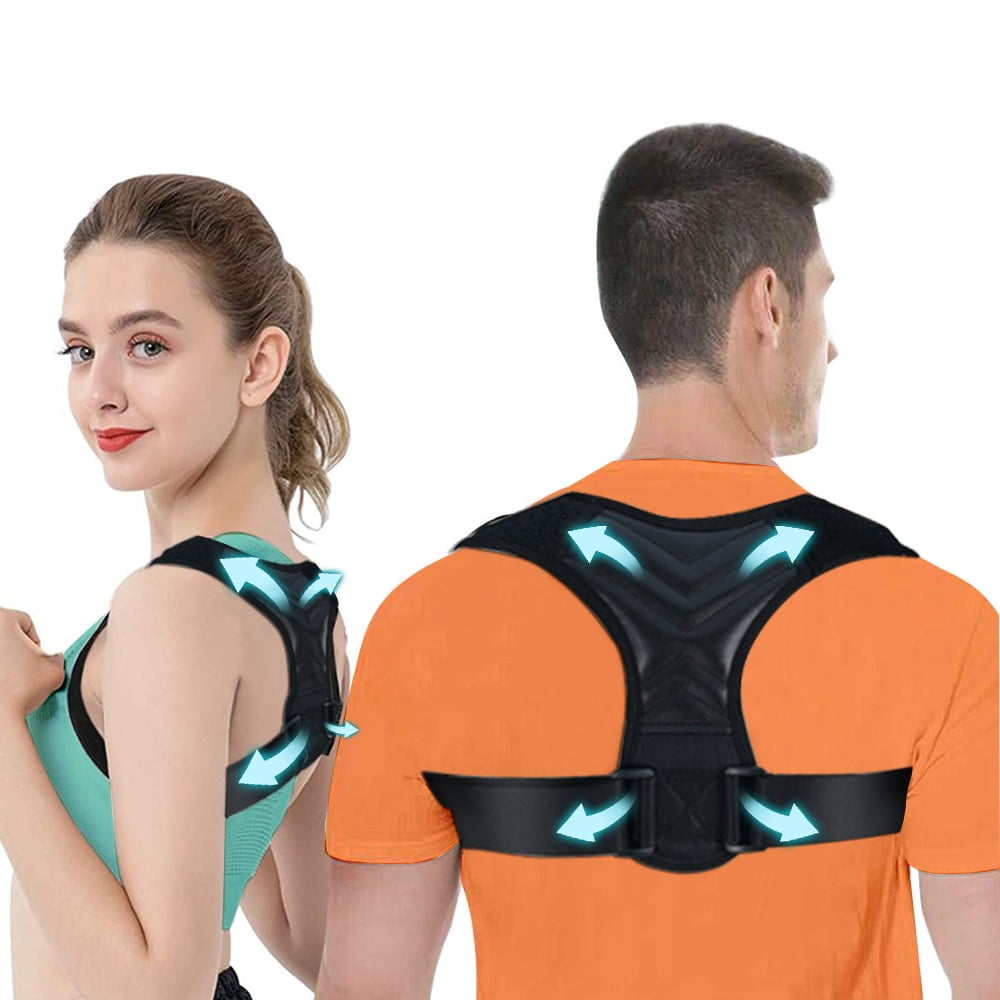 VONTER Posture Corrector for Men and Women - Upper Back Straightener ...