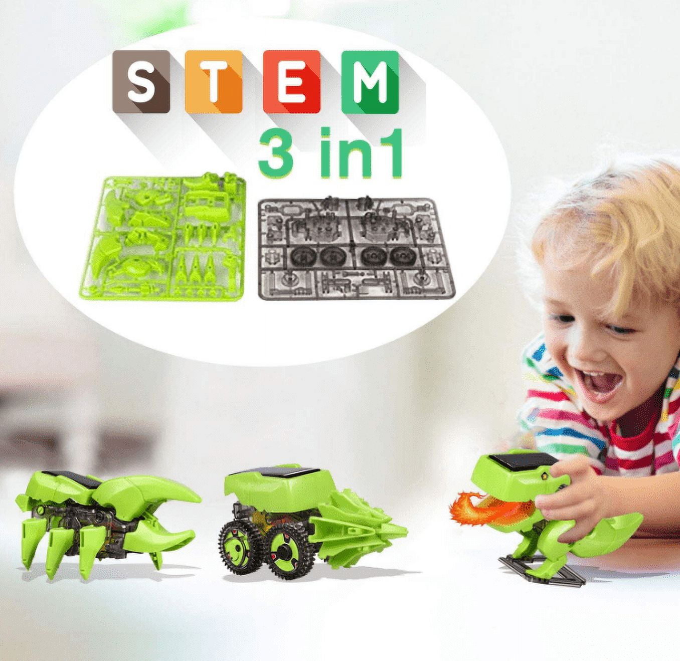 VONTER STEM Robots For Kids - Boys Girls Building Educational Toys ...