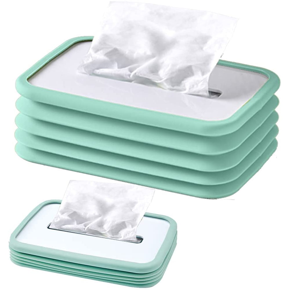 VONTER Scalable Tissue Box Holder Dispenser,Silicone Elastic Lifting ...