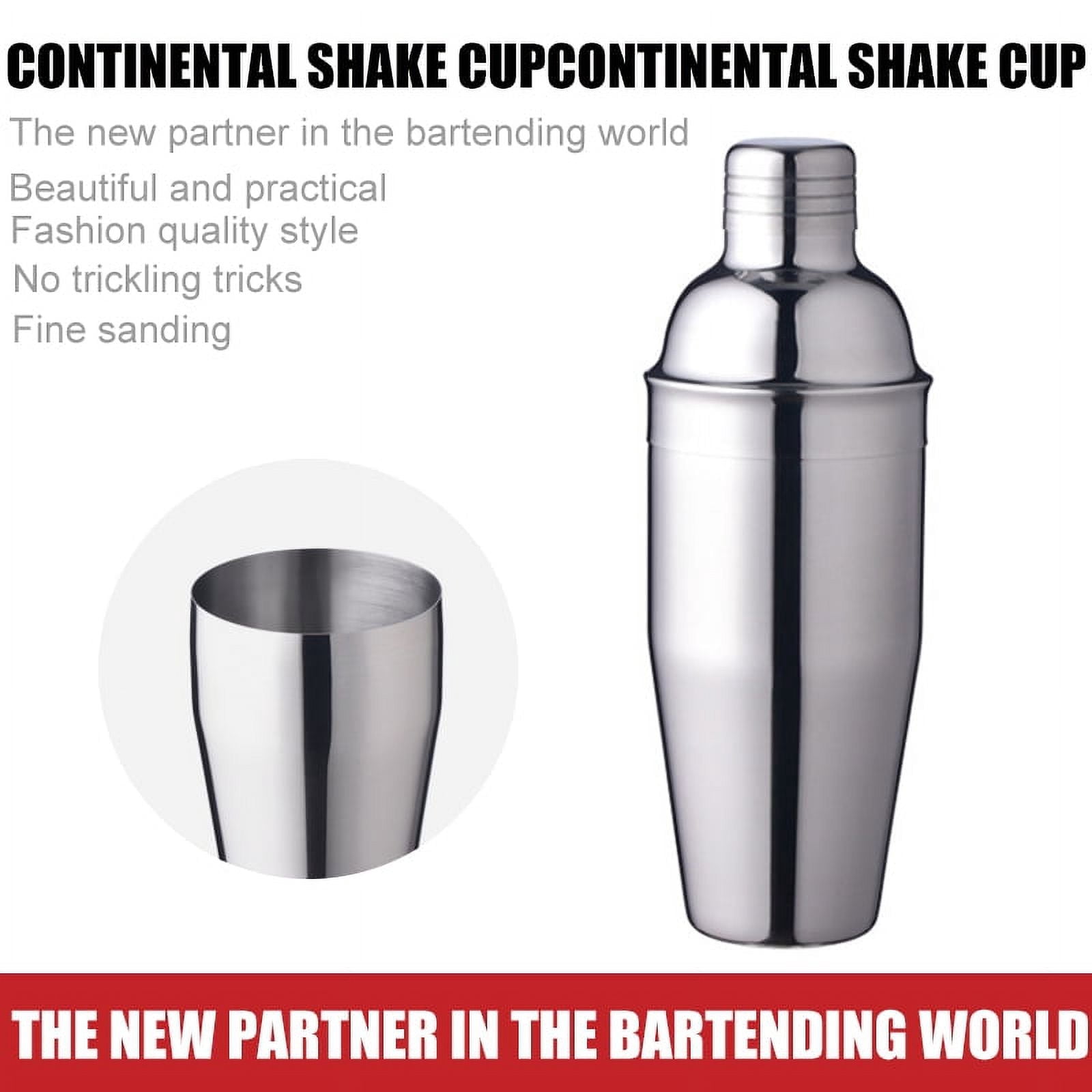 VONTER Shaker,Bartender Kit,Cocktail Shaker Set Drink Bar, Professional ...