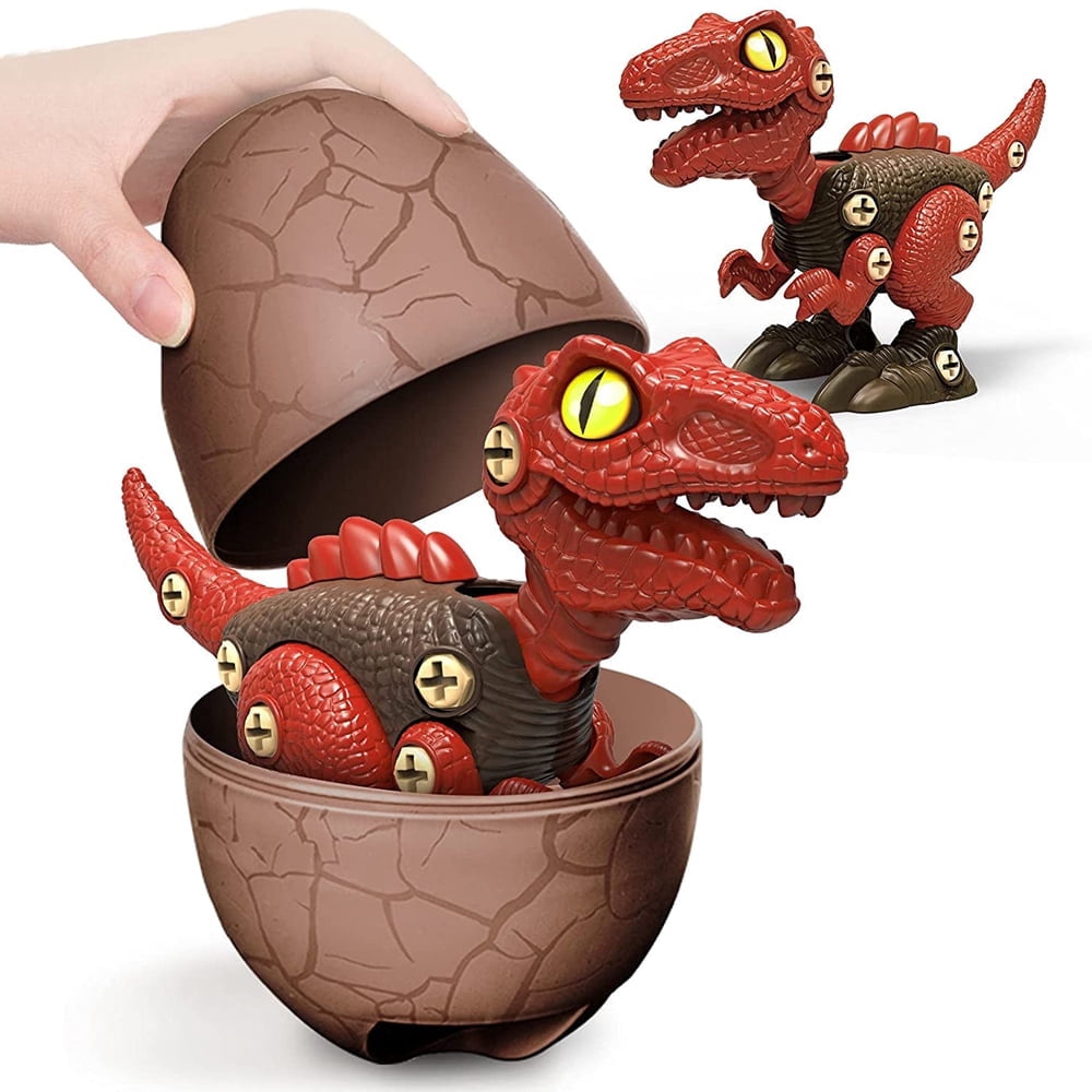 VONTER Take Apart Dinosaur Toys Dino Building Toy Set with Dinosaur ...
