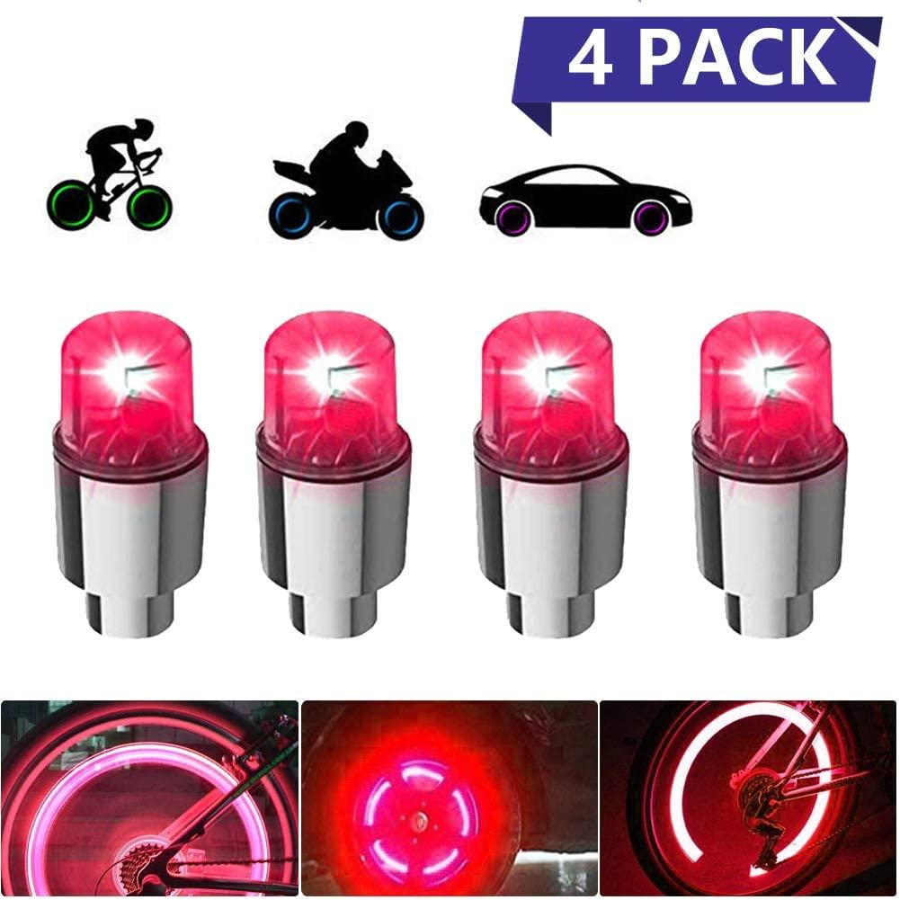 VONTER Waterproof Led Tire Lights,Bicycle Wheel Lights,Car Tire Valves ...