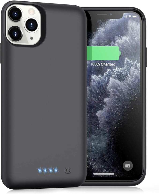VOOE 7800mAh Battery Case for iPhone 11 Pro Max - Extended Portable ...