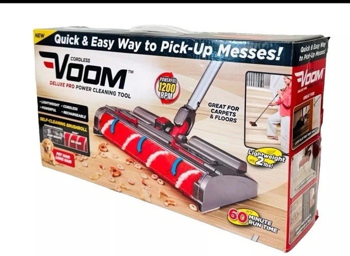 VOOM Cordless Deluxe Pro Power Cleaning Tool – Lightweight ...